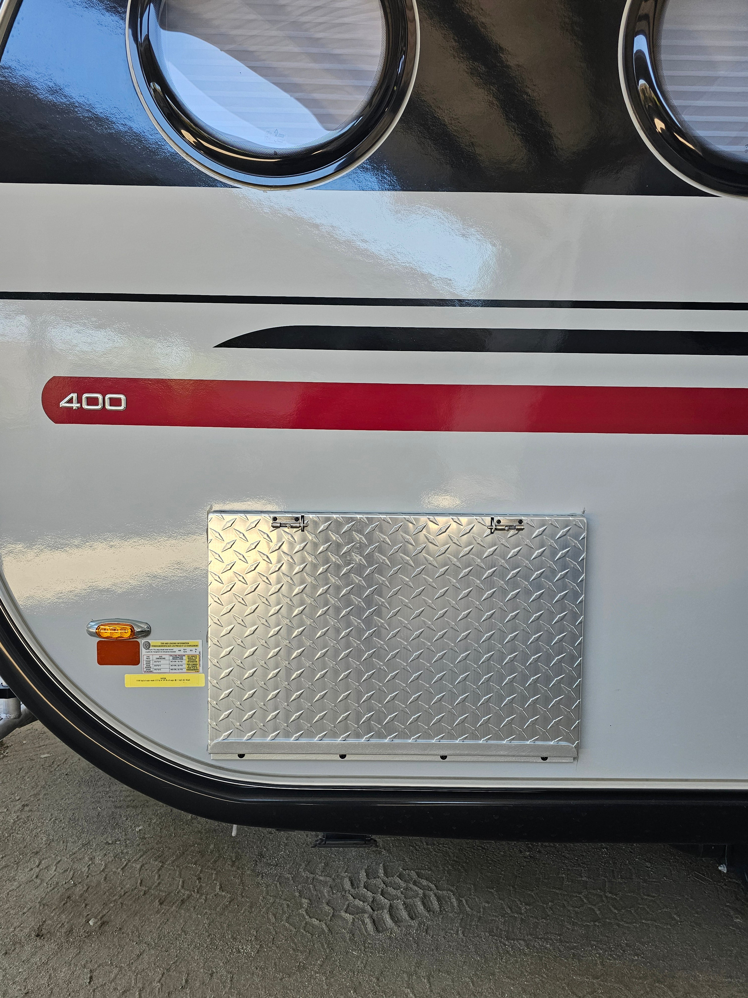 TAB 400 COOL-CAT AIR CONDITIONING DIAMOND PLATE EXHAUST VENT COVER ...