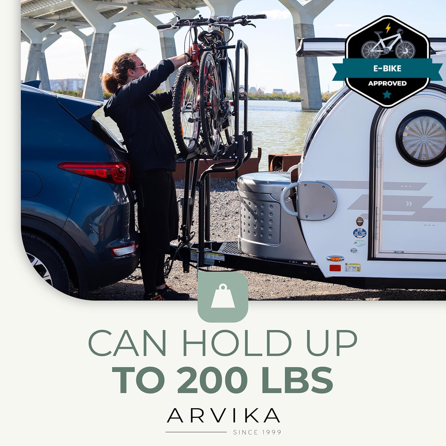 Arvika Teardrop Bike Rack Kit – Allpro Adventures