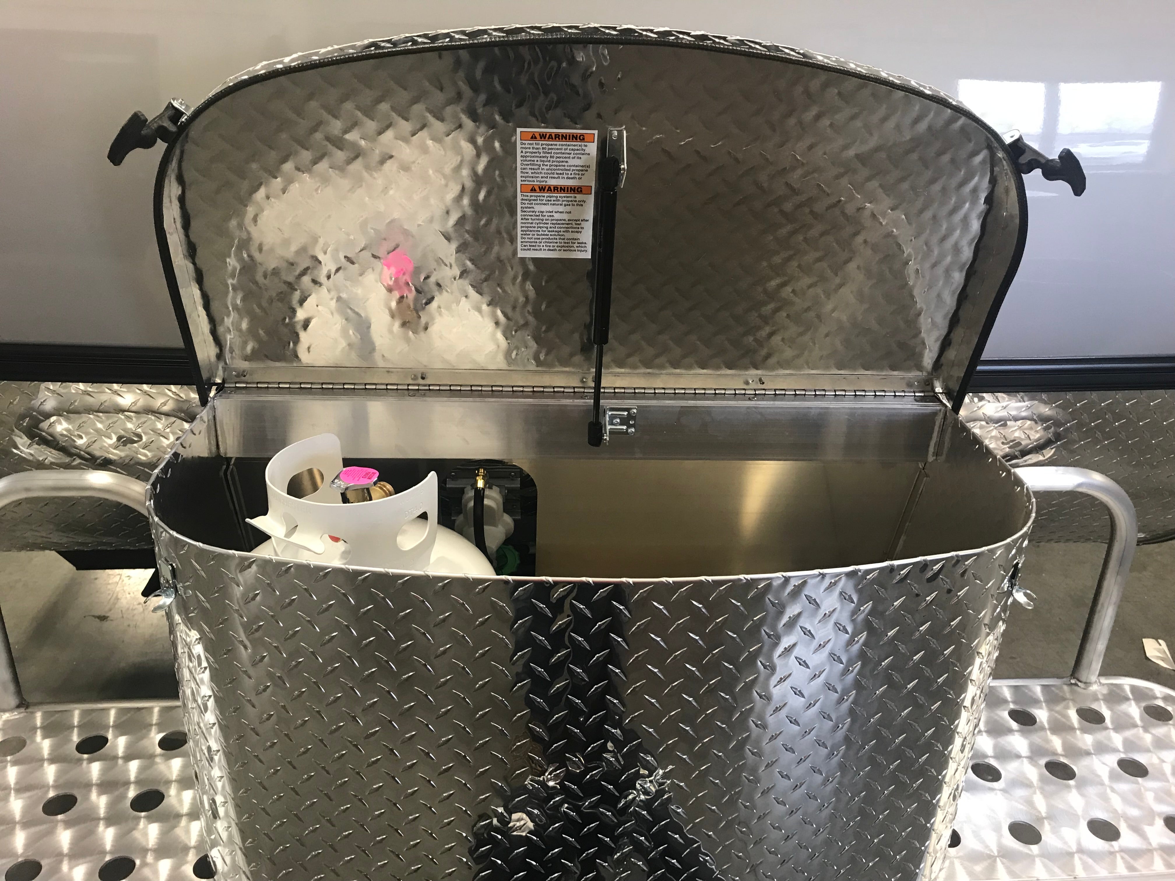 Teardrop Camper Propane Storage Tub – Allpro Adventures